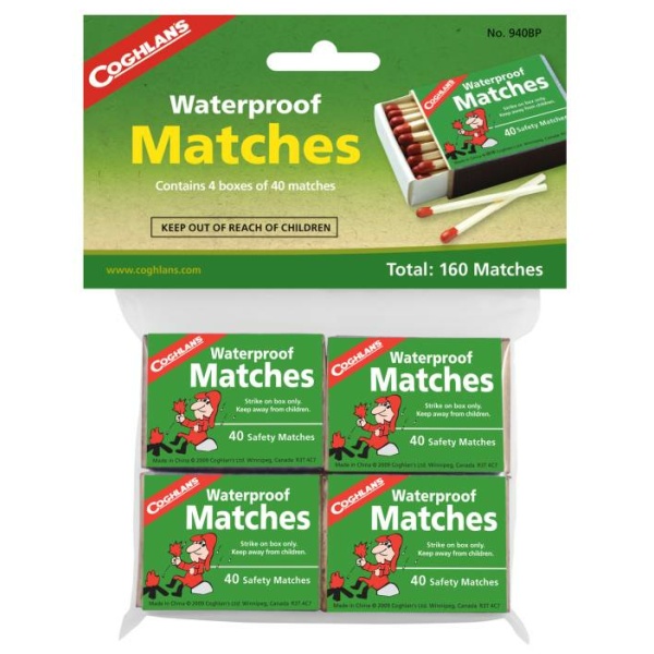 waterproof matches | TreknTravel