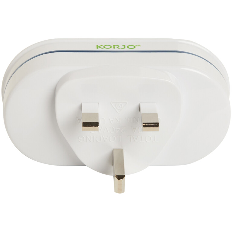 Korjo UK Double Adaptor | TreknTravel