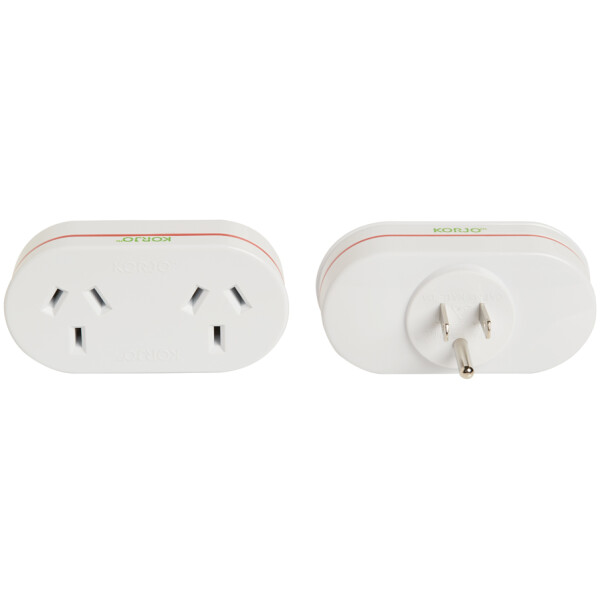 Korjo USA Double Adaptor | TreknTravel